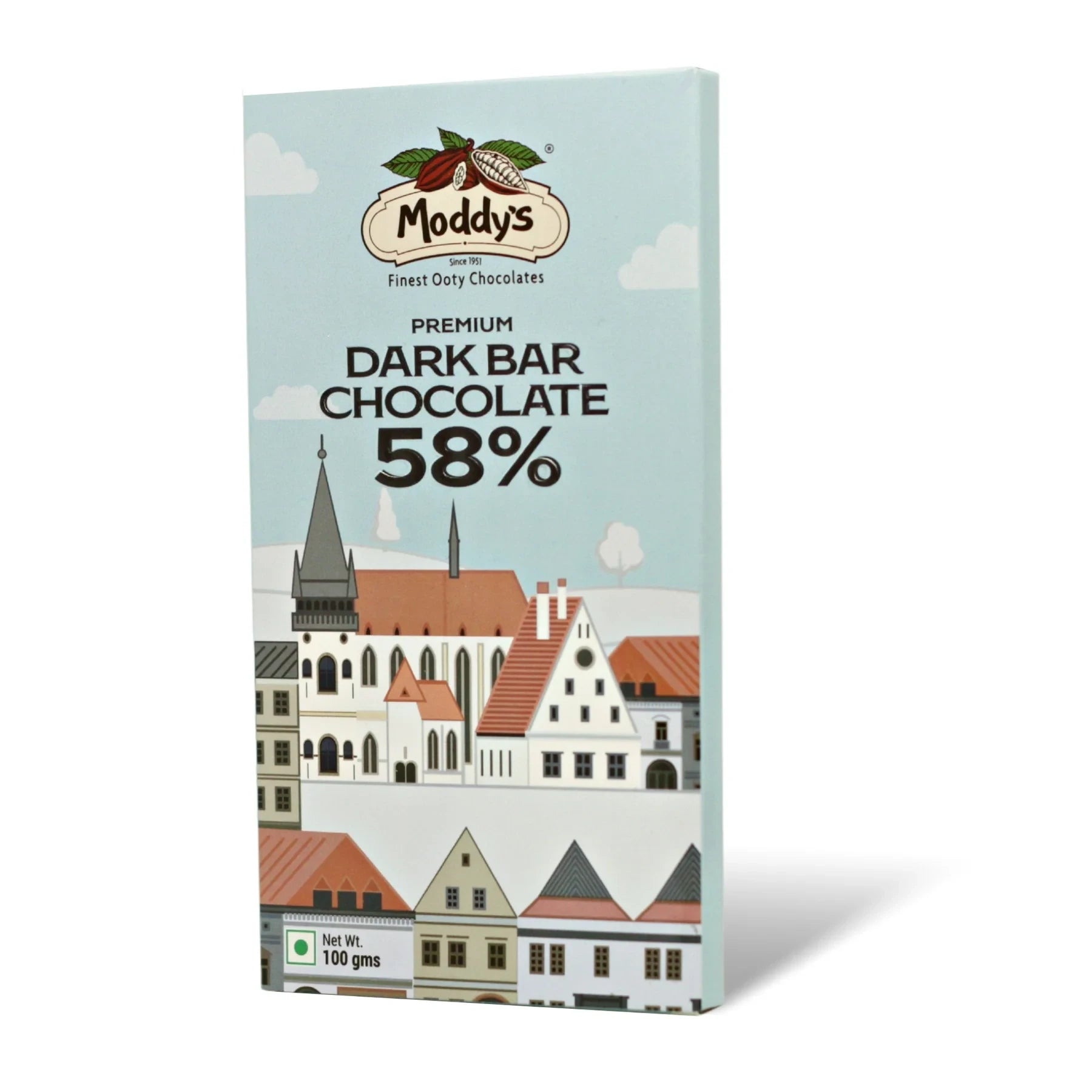 58% Premium Dark Chocolate Bar – Moddy's Confectionery Pvt. Ltd